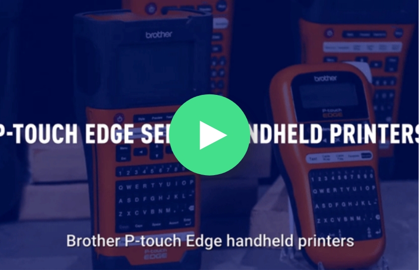 P-Touch EDGE Industrial Handheld Labeler Demo