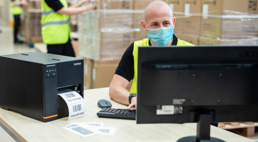 Testing the Titan Industrial Printer for Warehouse Printing